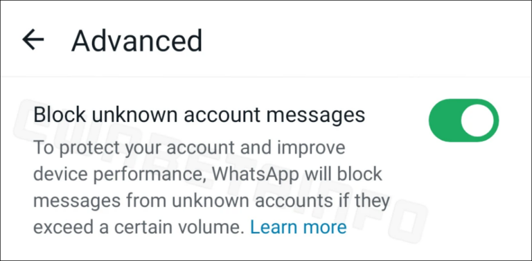 WhatsApp to Help Users Auto-Block Messages from Unknown Numbers