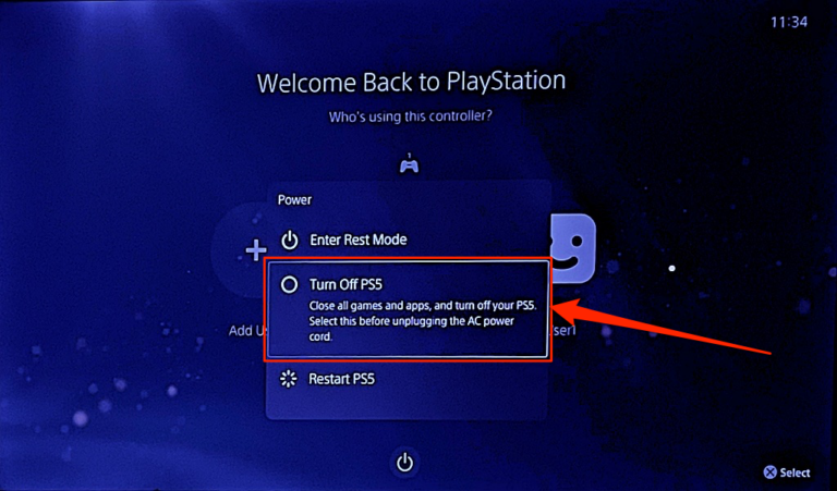 How to Turn Off PS5